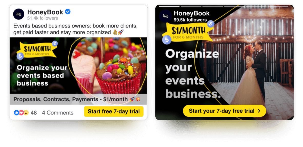 HoneyBook's Leap Beyond Social: How Social Display Transformed Digital Marketing Outcomes